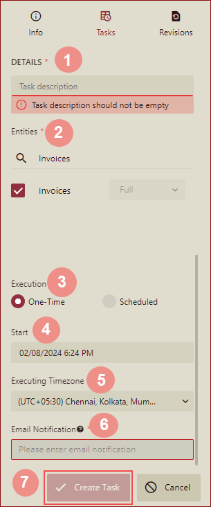Create a Scheduled Task to Run a Data Model | Wyn Documentation